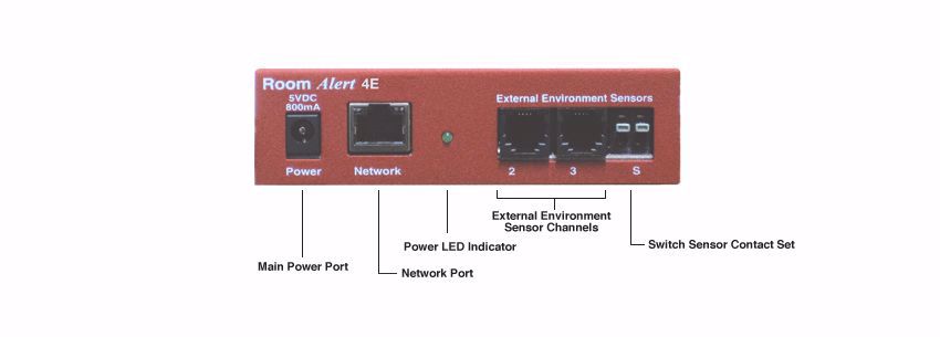 Room Alert 4E-Server monitorizare temperatura, umiditate, curent.Room ...